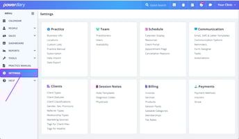 The Settings Springboard