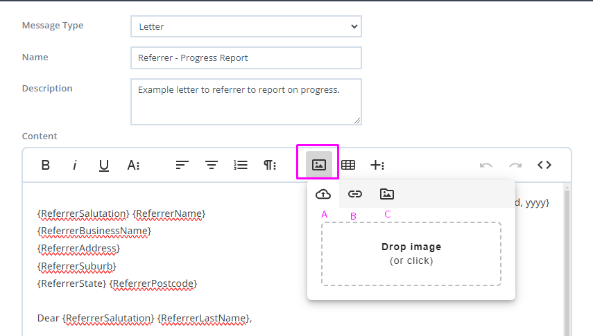 Creating and Managing Communication Templates