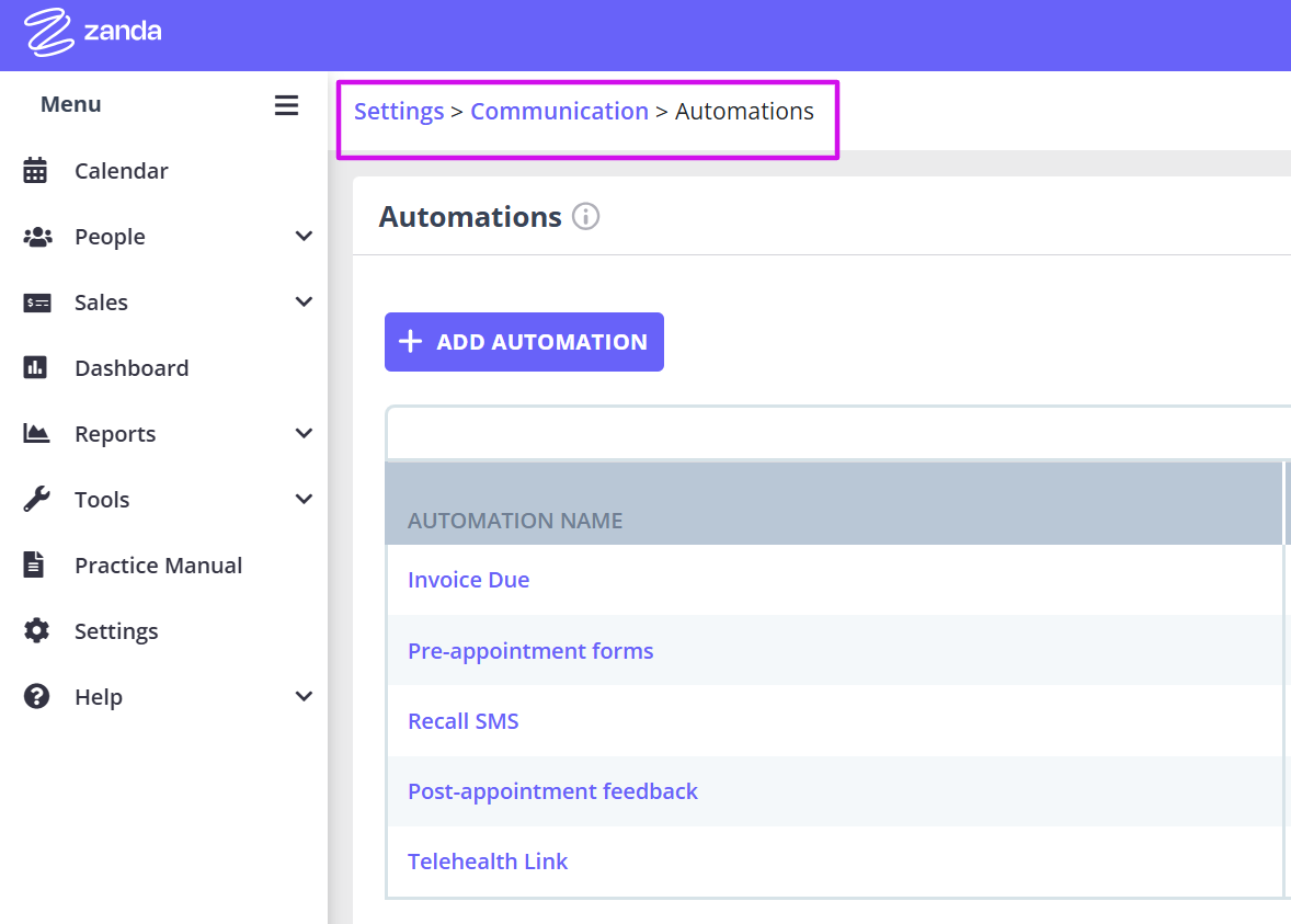 Setting Up a Pre-Appointment Automation