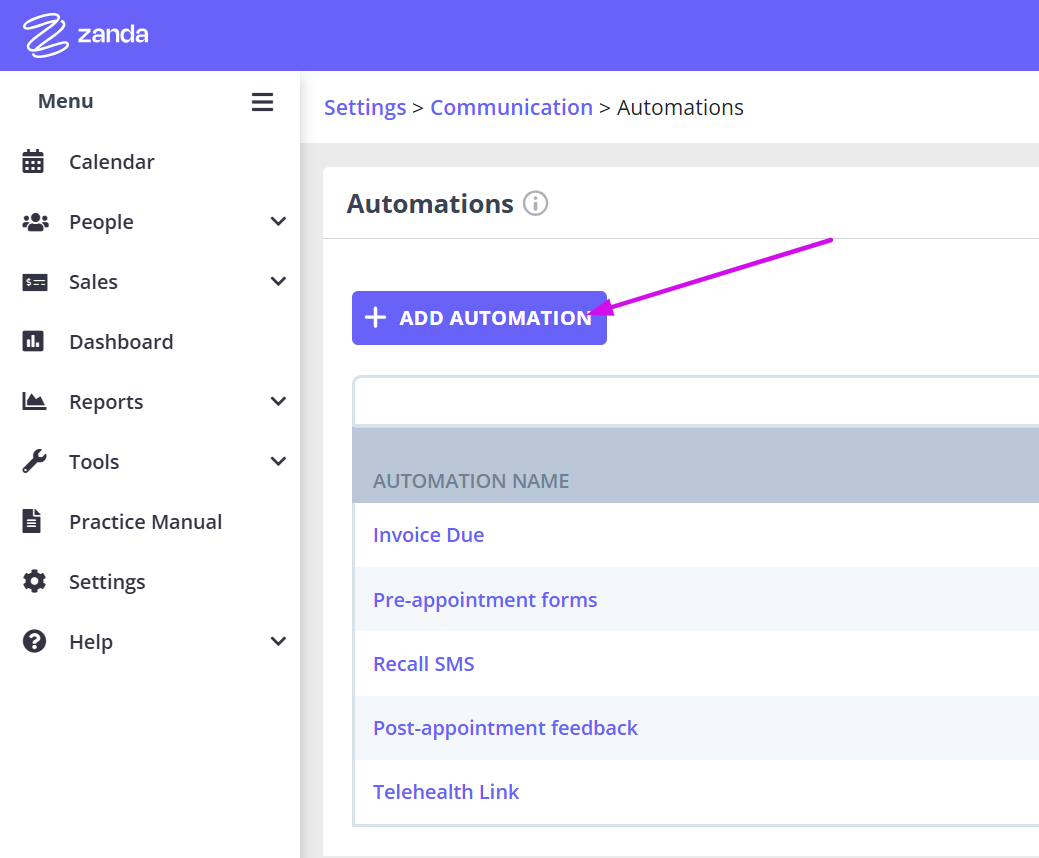 Setting Up a Pre-Appointment Automation