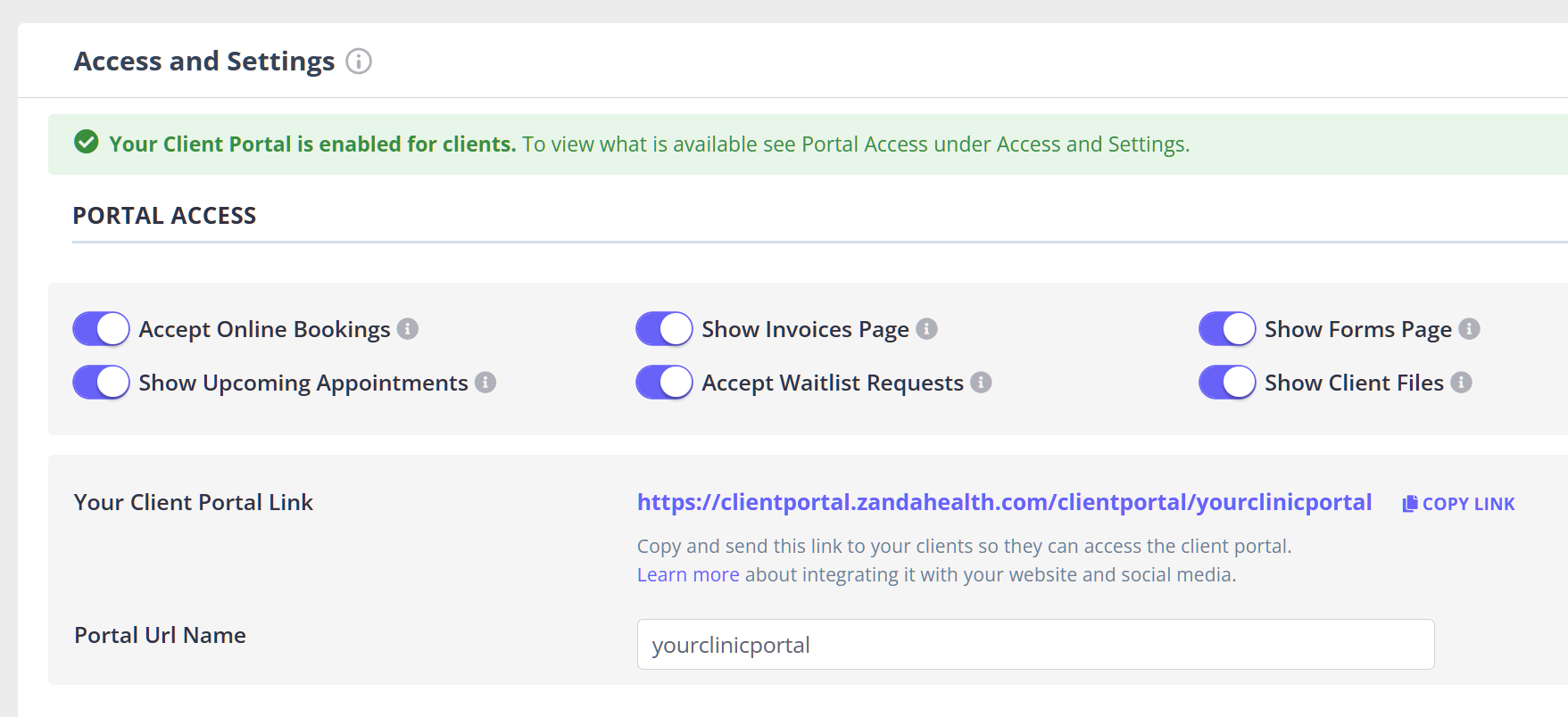 Getting Started With Your Client Portal