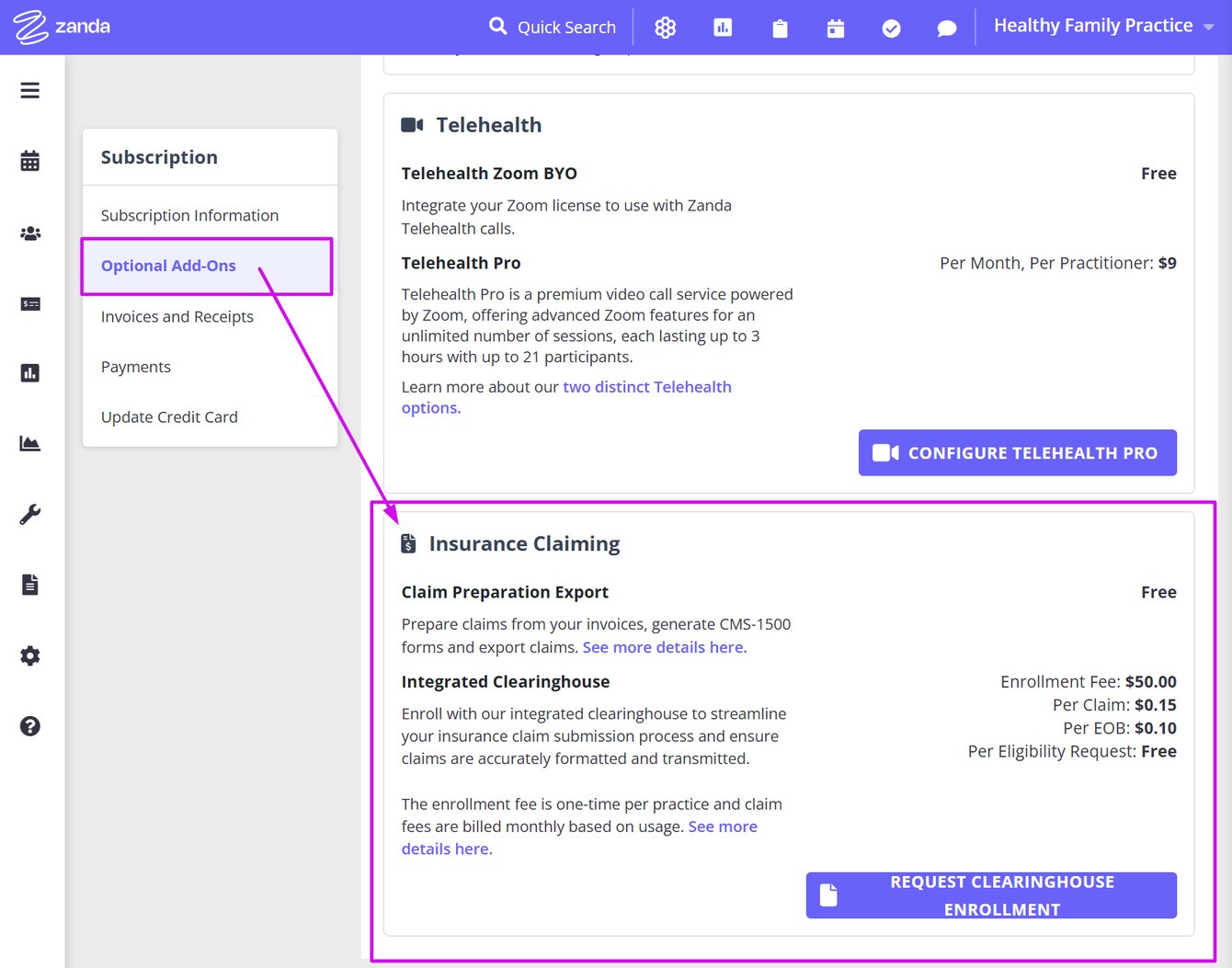 Integrated Clearinghouse Enrollment Process (US-only)