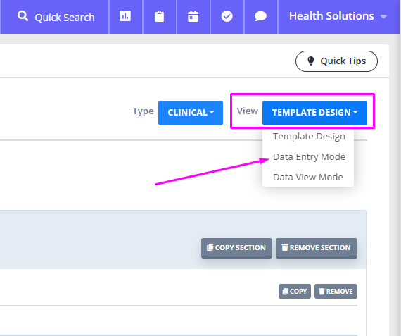 Creating a Session Note Template