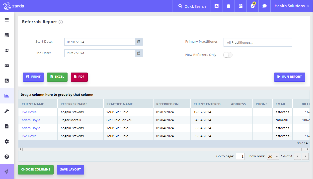 Managing Referrers and Referrals