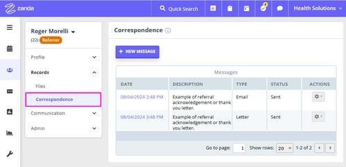 Managing Referrers and Referrals