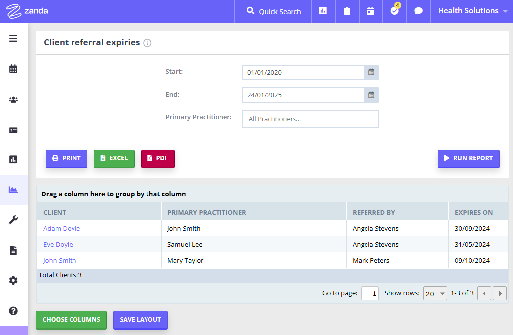 Managing Referrers and Referrals