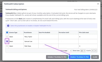 Managing Zoom Telehealth Pro Sessions