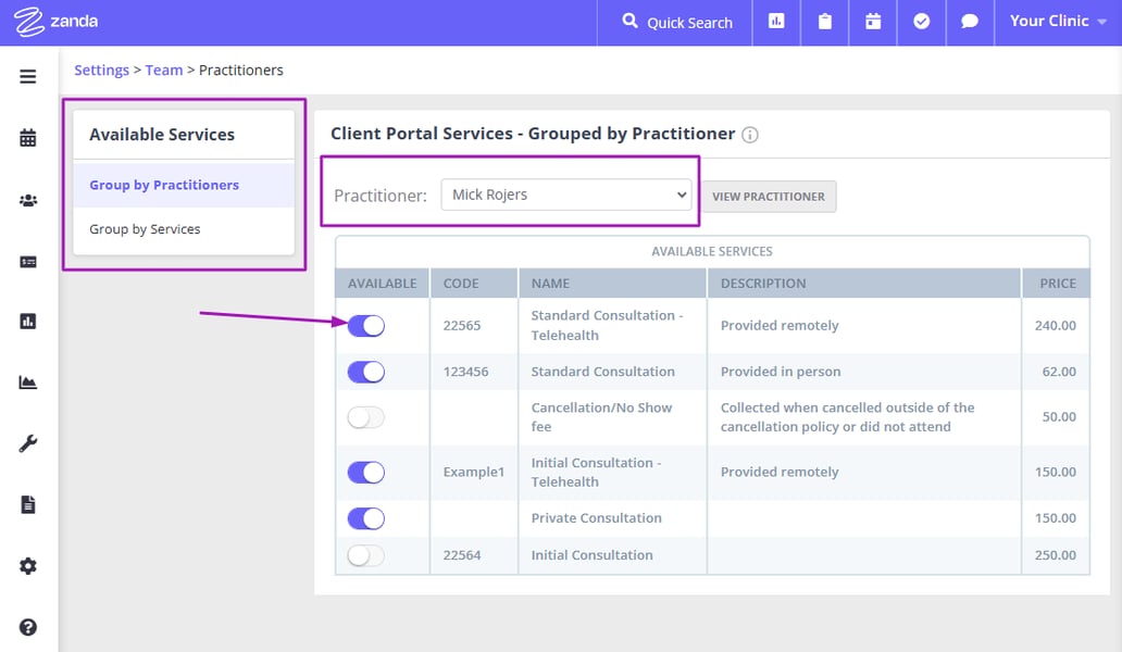 Setting up Your Client Portal
