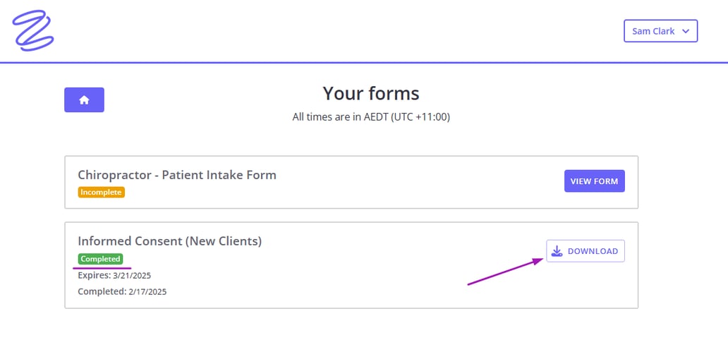 Sending Online Forms to Clients