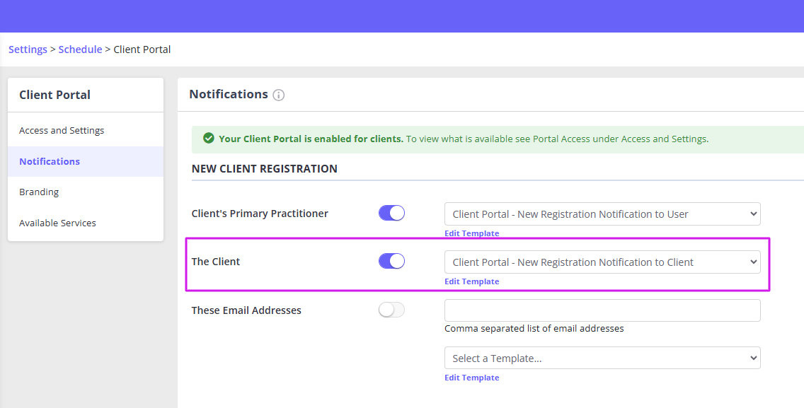 Sending Online Forms to Clients