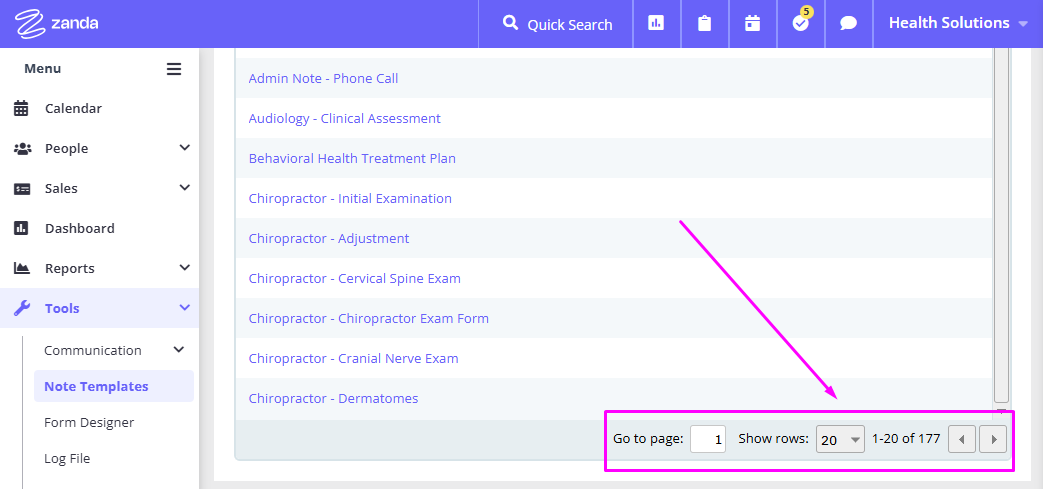 Importing Session Note and Form Templates from our Library