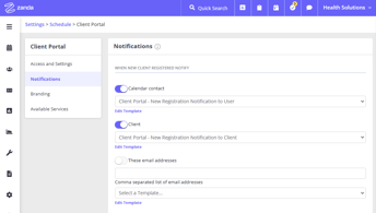 Setting up Your Client Portal