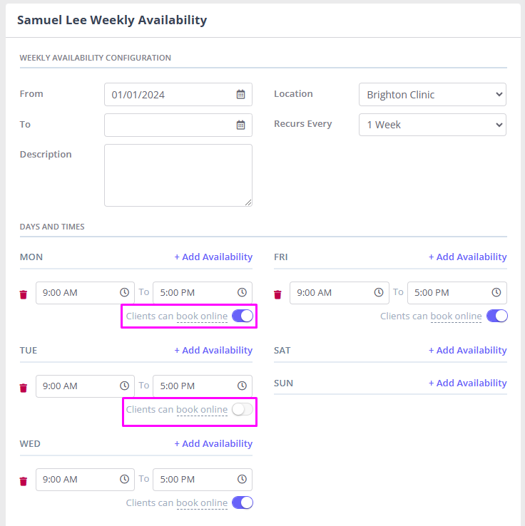 Setting up Your Client Portal