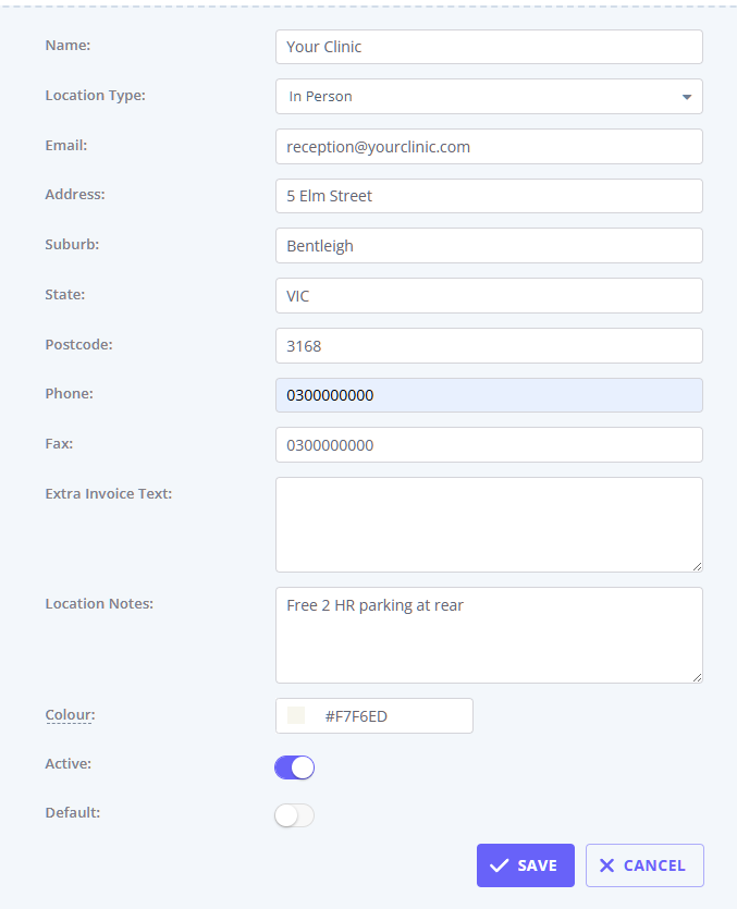 Setting Up and Using Multiple Locations