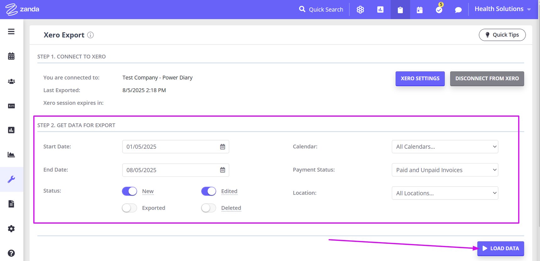 Managing Integration With Xero