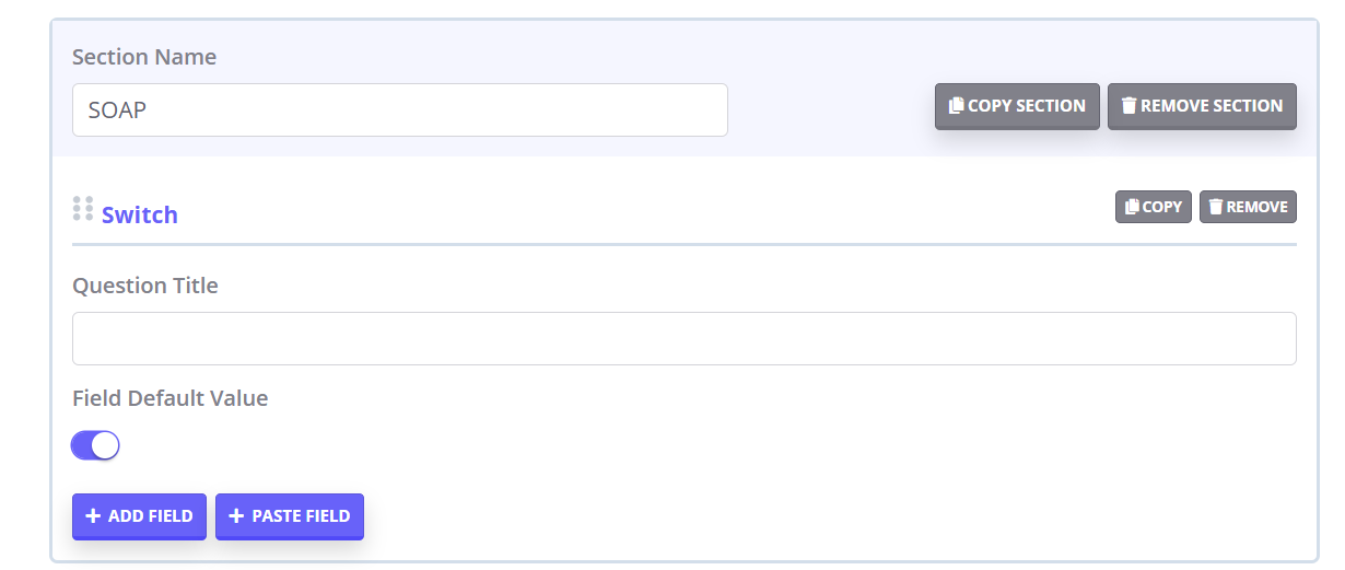Creating a Session Note Template