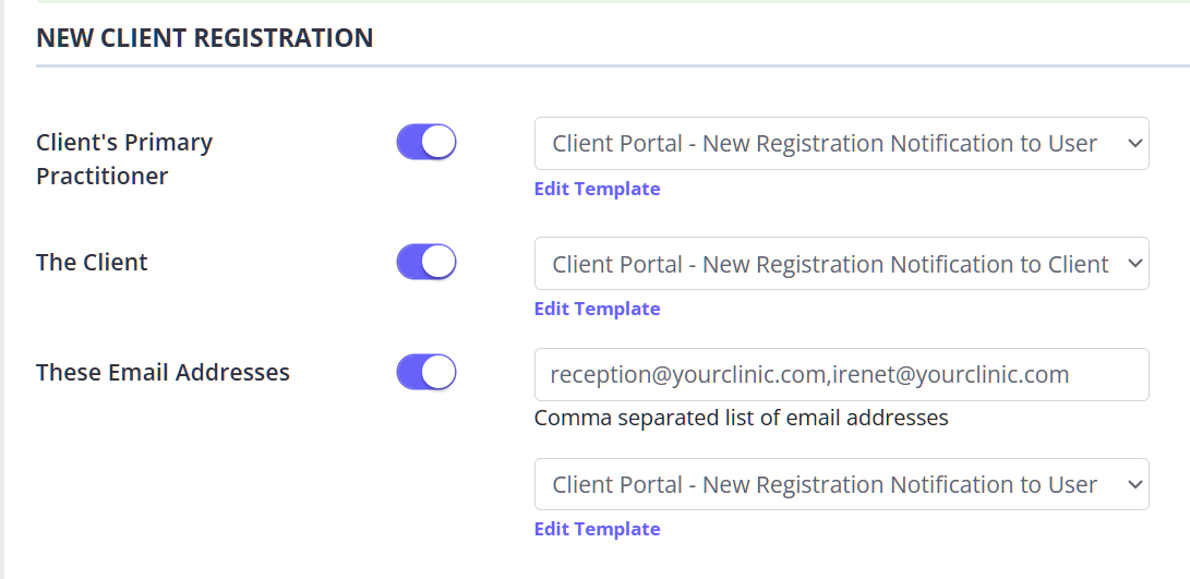Setting Up and Sending Client Portal Notifications