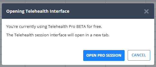 Managing Zoom Telehealth Pro Sessions